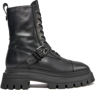 Stuart Weitzman Schn&uuml;rstiefeletten Stuart Weitzman Maverick Bedford Bte SF022 Schwarz