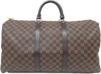 Louis Vuitton unisex, Pre-owned, Brun, Taille: ONE Size Sac Week-end en Toile Pr&eacute;-owned