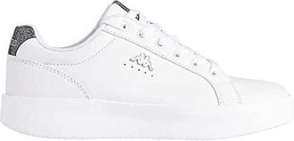 Kappa Baskets Casual pour Femme Lifestyle Amelia Blanc