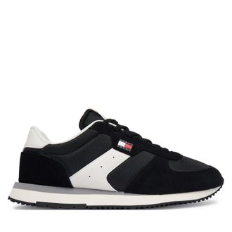 Tommy Jeans Sneakers Tommy Jeans Tjm Eva Runner Mix Material EM0EM01737 Schwarz