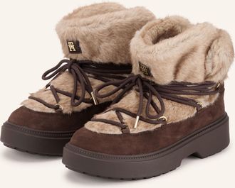 Tommy Hilfiger Schn&uuml;rboots braun