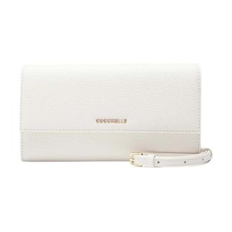 Coccinelle Metallic Soft Wallet - - Bags - Damen - Wei&szlig; - ONE SIZE
