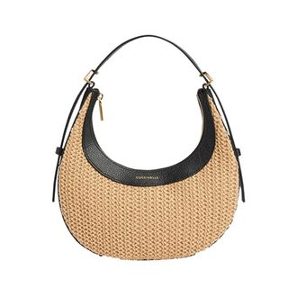 Coccinelle Femme, Sacs, Brun, Taille: ONE Size Mini Sac Paille/Micro Grainy Le