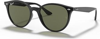 Ray-Ban Rb4305 Sonnenbrillen Schwarz Fassung Grün Glas Polarisiert 53-19