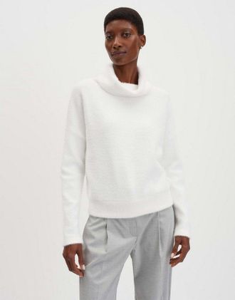 someday Sweatshirt URAJA Regular mit breitem Rollkragen Bequemer Sweatshirt-Klassiker mit breitem Rollkragen und Rippstruktur