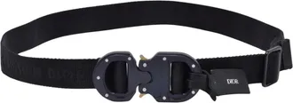 Dior Ceinture Jacquard CD - Homme - Accessoires - Noir - Taille: 85 CM