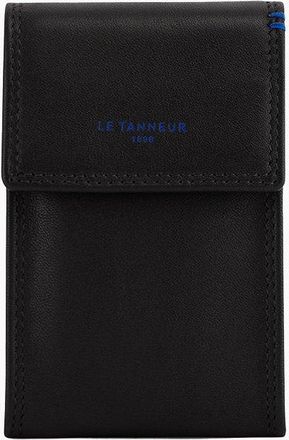 Le Tanneur Etui clés à rabat Martin en cuir lisse