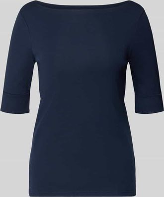 Lauren Ralph Lauren T-Shirt mit U-Boot-Ausschnitt Modell JUDY