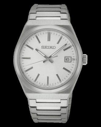 Seiko 3 Zeiger Quarz Herrenuhr SUR553P1