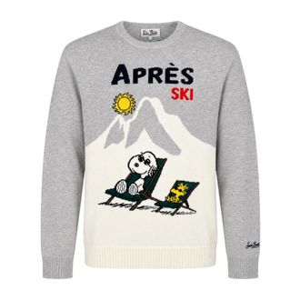 MC2 Saint Barth Pull Heron C - Homme - Pulls - Gris - Taille: S