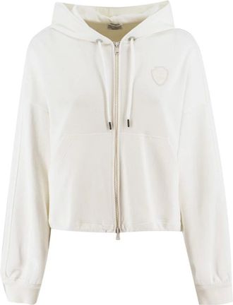 Brunello Cucinelli Damen, Jacken, Wei&szlig;, LGr&ouml;&szlig;e