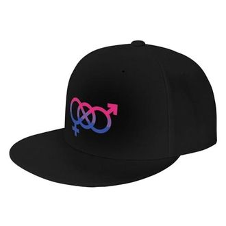 Generic Chapeau De Baseball Symbole Bisexuel Chapeau De Sport Mode D&eacute;contract&eacute;e Casquette Unisexe, pour La Course, Ext&eacute;rieur, Randonn&eacute;e, 55-59cm