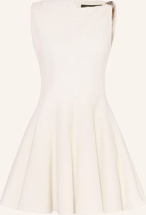 Maje Tweed-Kleid Mit Glitzergarn weiss