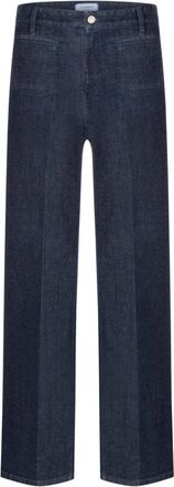 Cambio Femme, Jeans, Bleu, Taille: 34 FR Tess Wide Jeans