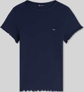 Tommy Jeans Slim Fit T-Shirt aus Baumwoll-Mix