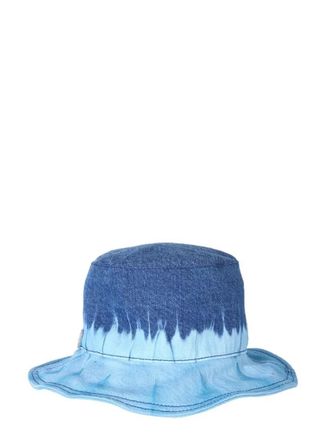Alberta Ferretti Alberta Ferretti Caps & Mützen - Bucket Hat With Tie Dye Print - Gr. S - in Blau - für Damen