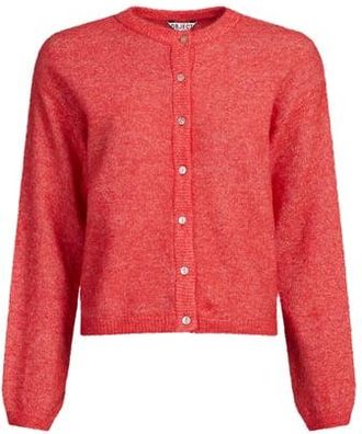 Object Cardigan en laine m&eacute;lang&eacute;e