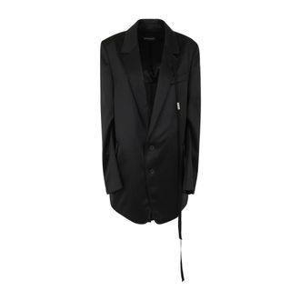 Ann Demeulemeester Femme, Vestes, Noir, Taille: 40 FR Veste ample