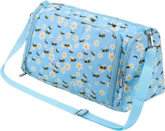 Generic Wolle H&auml;keln Aufbewahrungstasche Diagonal Paket Garn wasserdichte Reise Stricktasche for N&auml;hwerkzeuge(Empty Bag-A)