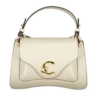 Coccinelle Femme, Sacs, Blanc, Taille: ONE Size C-Me Calf Bag