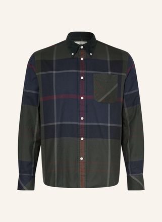 Barbour Hemd Dunoon Authentic Fit gruen