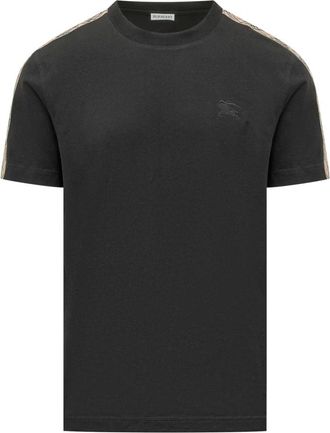 Burberry Homme, Tops, Noir, Taille: XL T-Chemises