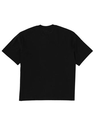 Lacoste Graphic Cotton T-Shirt - Black
