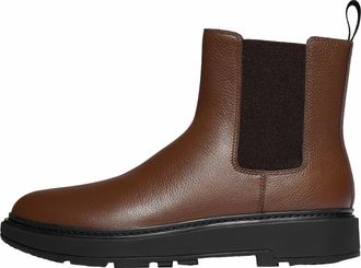 FitFlop SKANDI Chelsea-Stiefel f&uuml;r Herren, getrommeltes Leder, Mokkabraun 47, mokkabraun, 47 EU