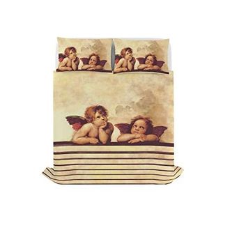 Italian Bed Linen Sogni dAutore Bettwäsche set, 100% Baumwolle, SD59, Doppelte