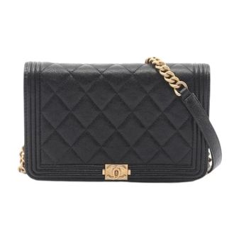Chanel Sac bandouli&egrave;re vintage Pre-owned - Femme - Pre-owned - Noir - Taille: ONE Size