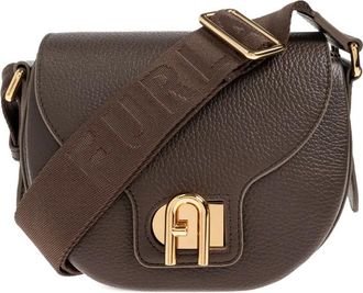 Furla mini sac porté épaule Lotus - Marron
