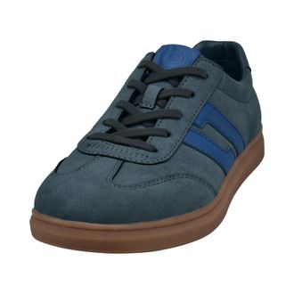 Bugatti Herren Businessschuhe, Männer Schnürer,schnürschuhe,Anzugschuhe,Budapester Style,elegant,Office,büro,Freizeit,Dark Blue (4100),43 EU/EU UK