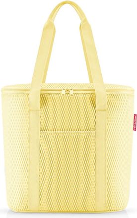 Reisenthel thermoshopper mesh Lemon - Kühltasche für den Einkauf oder das Picknick mit 2 Trageriemen - Aus wasserabweisendem Material