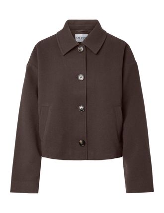 Pieces Pcaya Short Coat Noos Bc