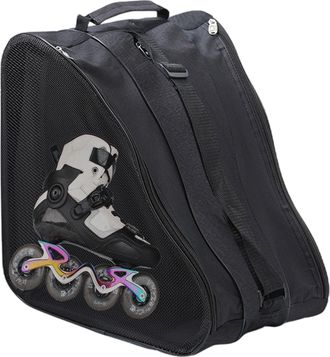 Generic Rollschuh-Aufbewahrungstasche, gro&szlig;e Kapazit&auml;t, wasserdichte Rollschuh-Tasche, tragbare Schlittschuh-Tasche, rei&szlig;feste Rollschuh-Tasche f&uuml;r Schutzausr