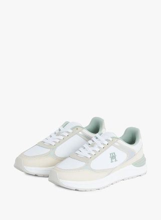 Tommy Hilfiger Baskets multitextures en cuir