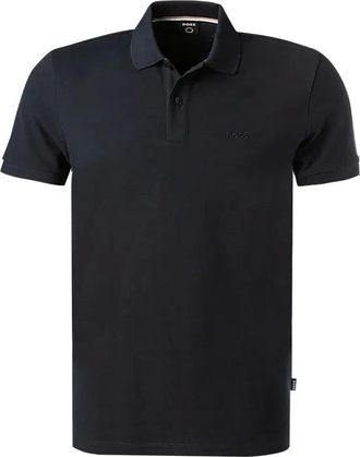 HUGO BOSS Herren Polo-Shirt blau