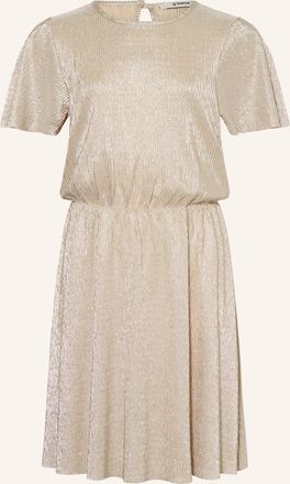 Garcia Garcia Plisseekleid Mit Glitzergarn silber