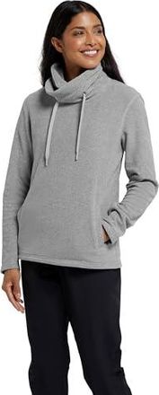 Mountain Warehouse Polaire à col bénitier Femmes Hebridean - Respirante, Anti-Boulochage, intérieur brossé, Deux Poches Avant - Parfaite pour Un Usage Quotidien, Hiver G