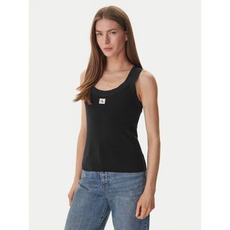Calvin Klein Jeans Top LV047F355G Schwarz