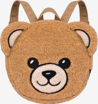 Moschino Sac à dos Moschino Teddy Bear en tissu souple - Marron