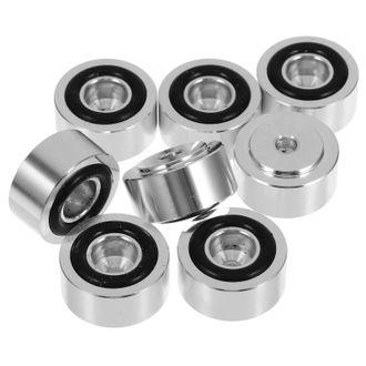 DOITOOL ORFOFE 8 Stück Teiliges Lautsprecher fußpads aus Aluminiumlegierung Vibrationsdämpfende Verstärker füße Schutzpads für Lautsprechergehäuse Kompakt Kra