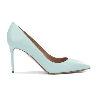Aquazzura Purist Pump 85 - - Shoes - Damen - Blau - 37 1/2 EU
