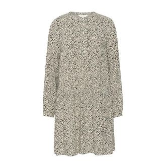 Part Two Schwarzes Mini Print Kleid - - Dresses - Damen - Mehrfarbig - 2XS