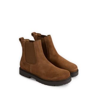 Birkenstock Bottines en cuir su&eacute;d&eacute;