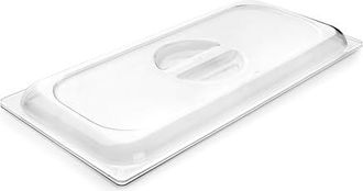 Lacor Lacor - 66908P - Polycarbonat-Eiscremedeckel, Widerstandsfähig, Zentraler Griff, Spülmaschinenfest, Stapelbar, Eimerkompatibel, Hochwertig und Leicht 