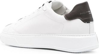 Philippe Model Calf Leather Sneakers - White
