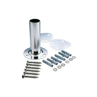 Astral Leiterendst&uuml;cke 1 Paar aus Edelstahl V4A f&uuml;r Holmdurchmesser 43 mm