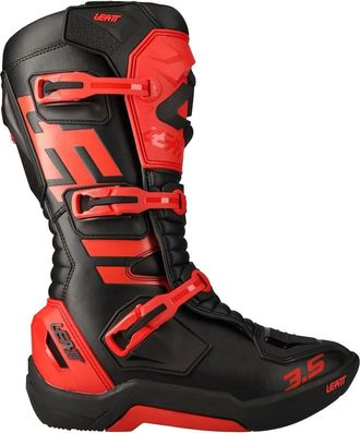 Leatt Motocross-Stiefel, Rot, 3,5