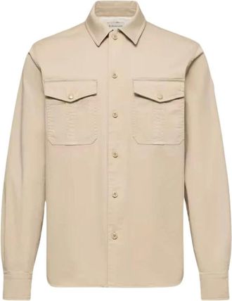 Moncler Homme, Chemises, Beige, Taille: M Chemises